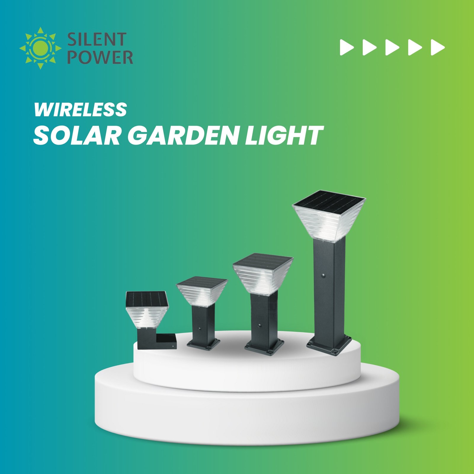 Wireless Solar Garden Light | Silent Power